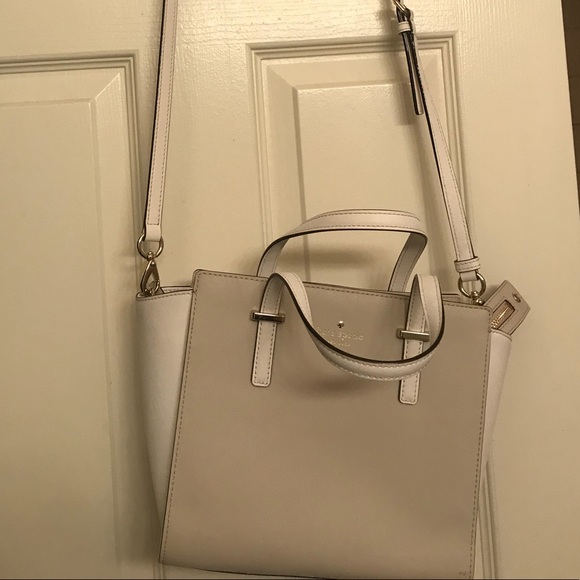kate spade | Bags | Kate Spade Tan Bag With Crossbody Strap | Poshmark